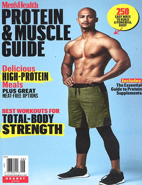 Mens Health Protein and Muscle Guide Magazine